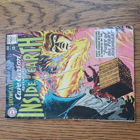 DC Comics | Other | Vintage 6s Showcase Presents Cave Carson Adventures ...